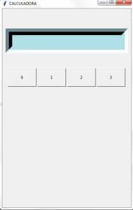Calculadora en Python con interfaz gráfica Parte 1