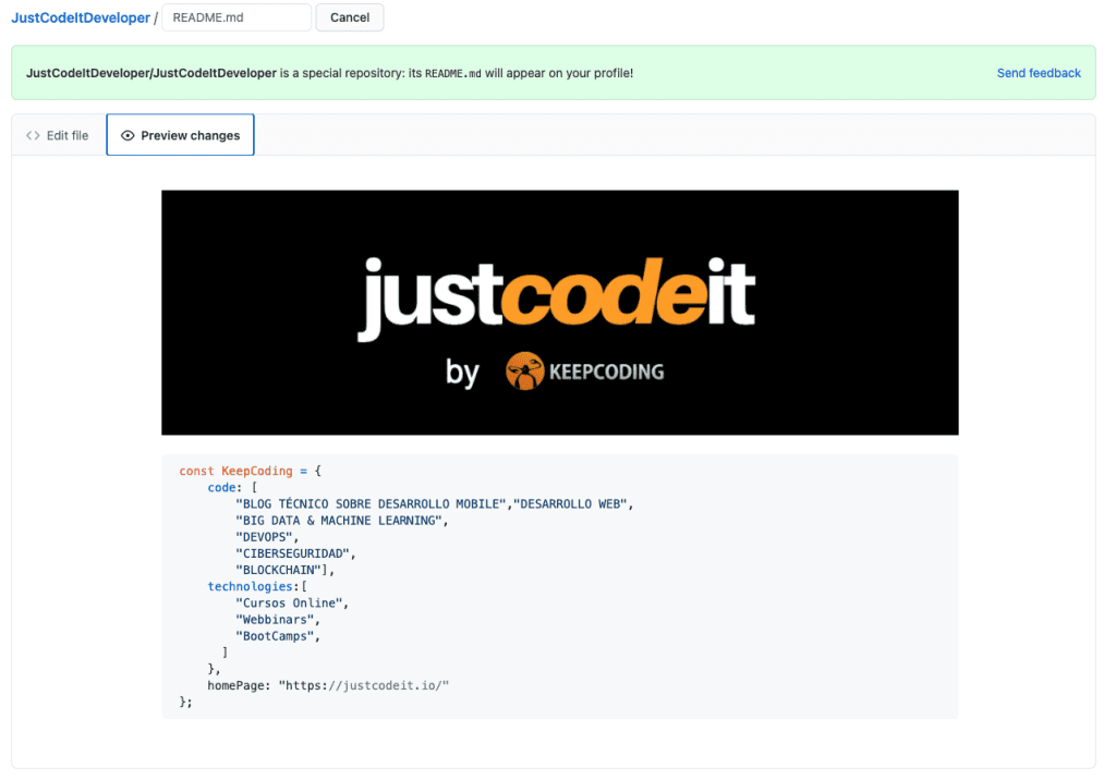Crear Curriculum Personalizado en GitHub | KeepCoding