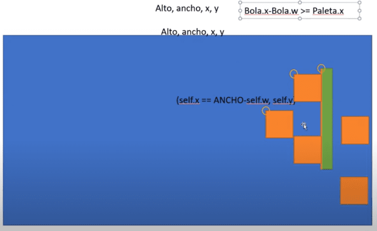 Colisión entre una bola y dos paletas con Pygame [2026]