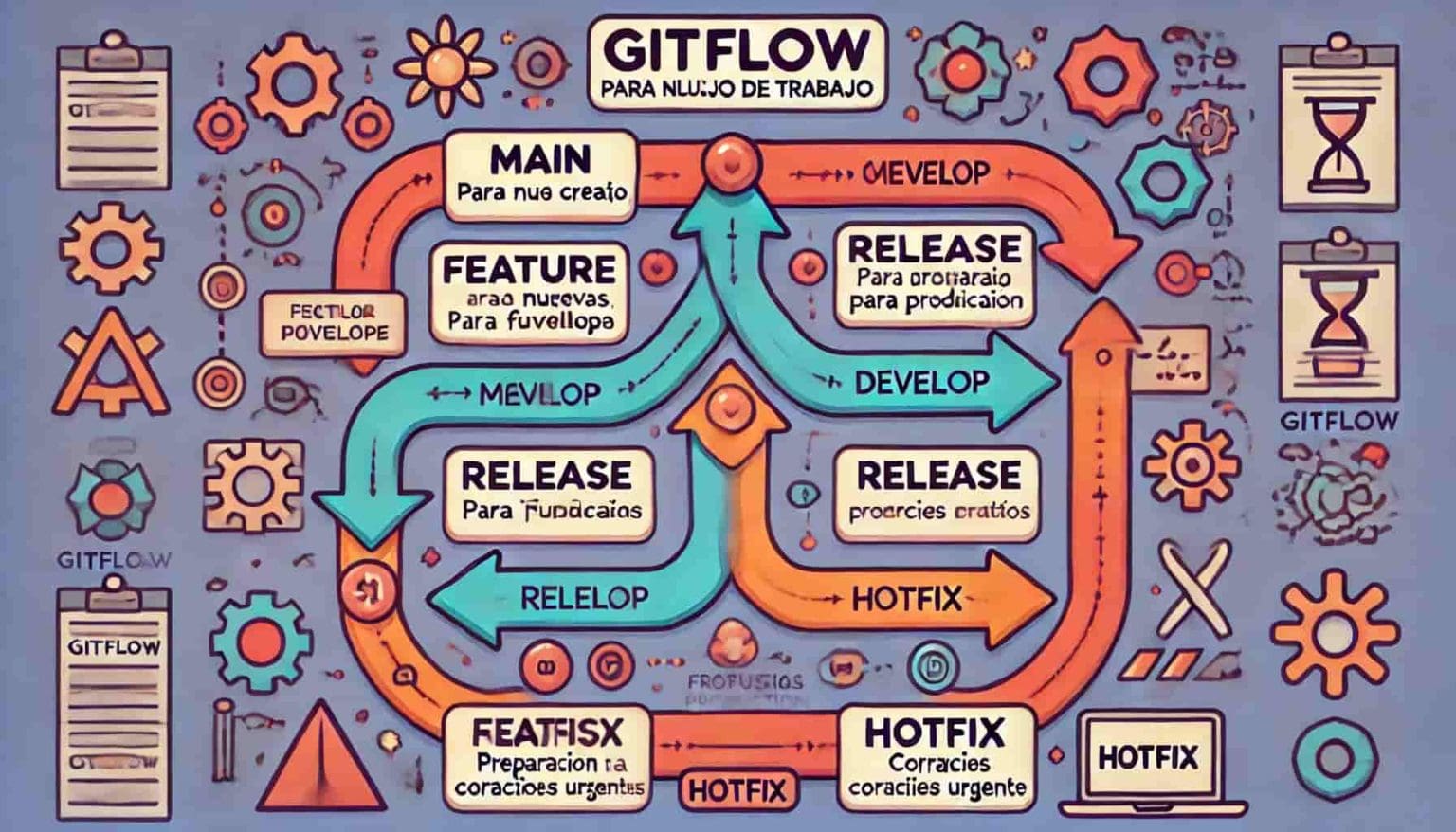 GitFlow: Aprende qué es y cómo funciona [Ejemplo práctico]