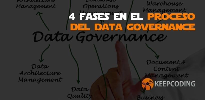 4 fases en el proceso del data governance