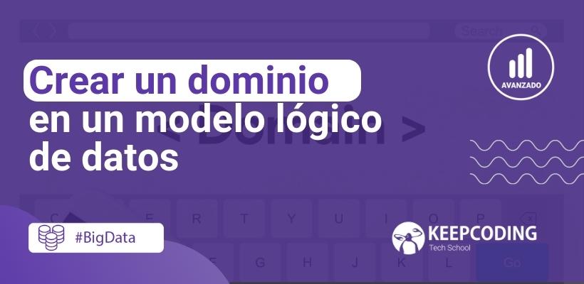 Crear un dominio en un modelo lógico de datos