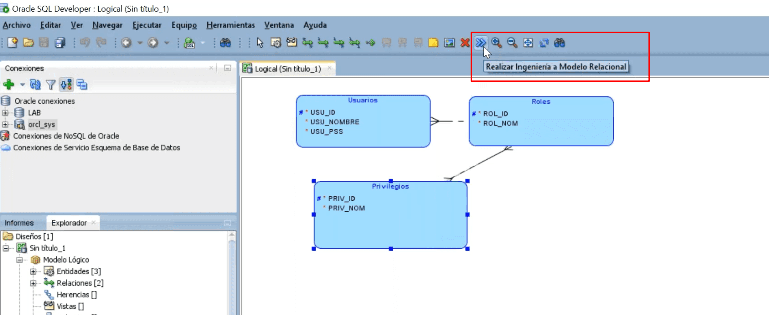 Generar el modelo relacional desde Data Modeler [Guía 2025]