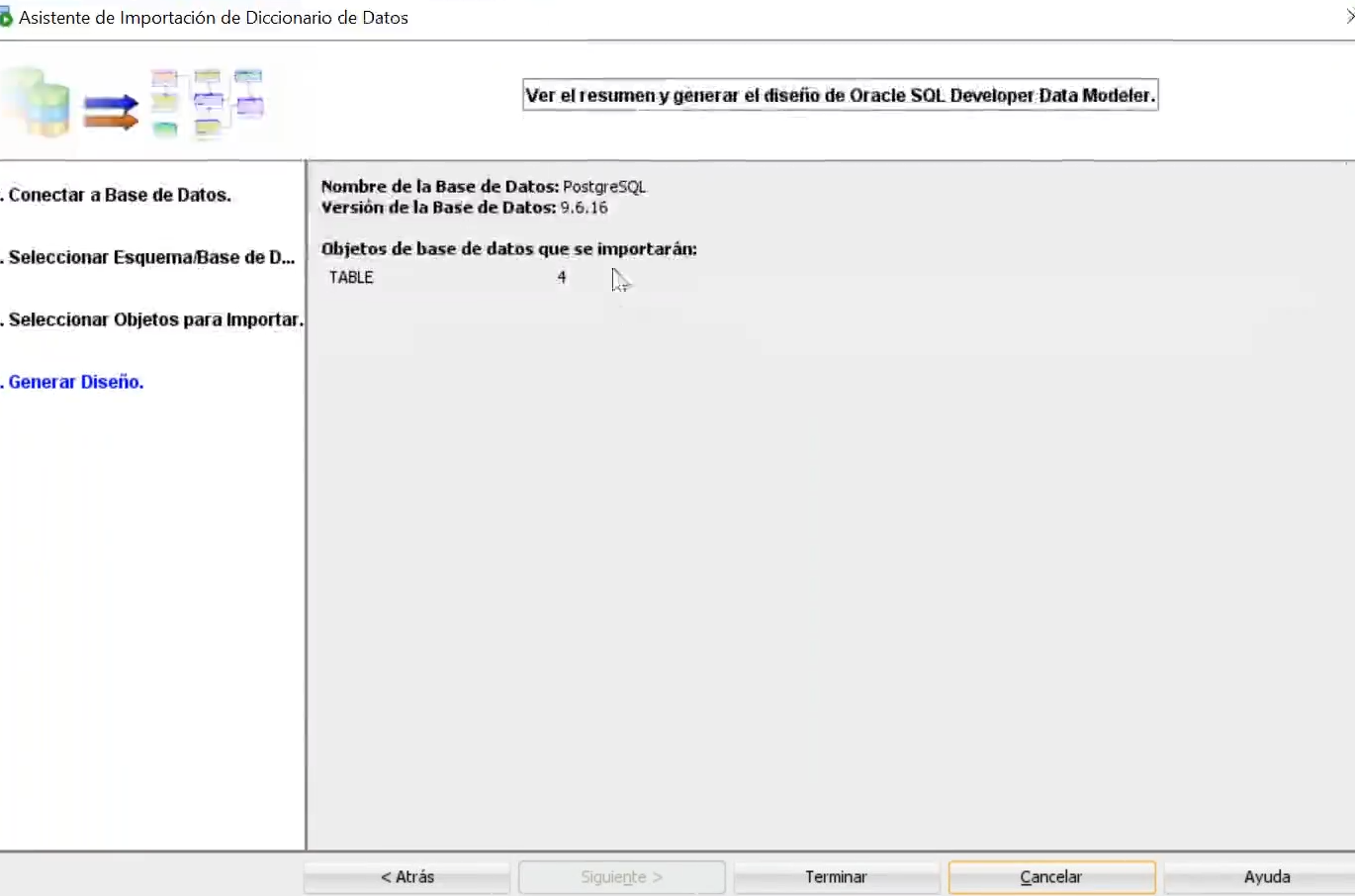 Modelo ER de una base de datos PostgreSQL: ¿cómo crearlo?