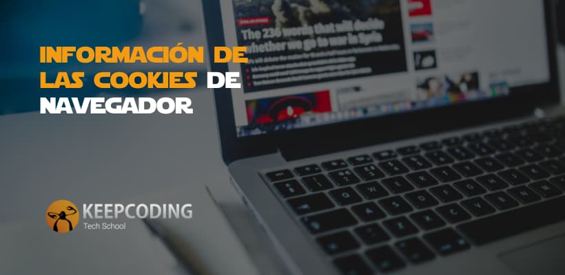 Información de las cookies de navegador