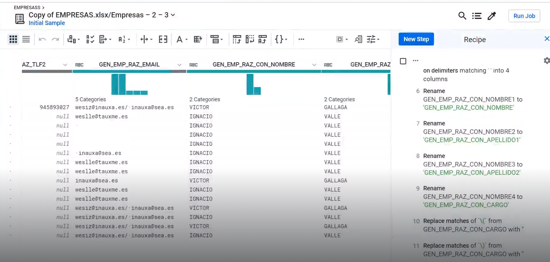 Configuración de un recipe en Trifacta [Guía 2025]