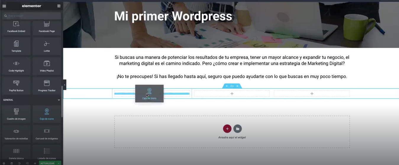Mi primer WordPress con Elementor | KeepCoding Bootcamps