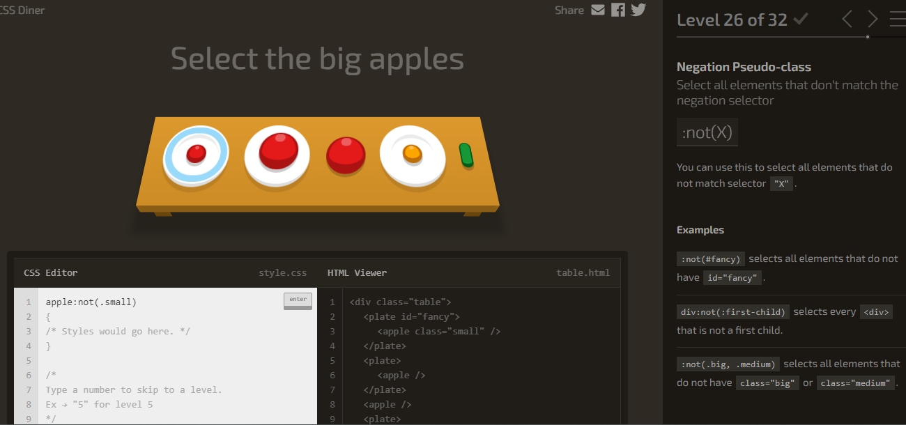 Nivel 21 al 32 de CSS Diner [Solución 2025] | KeepCoding