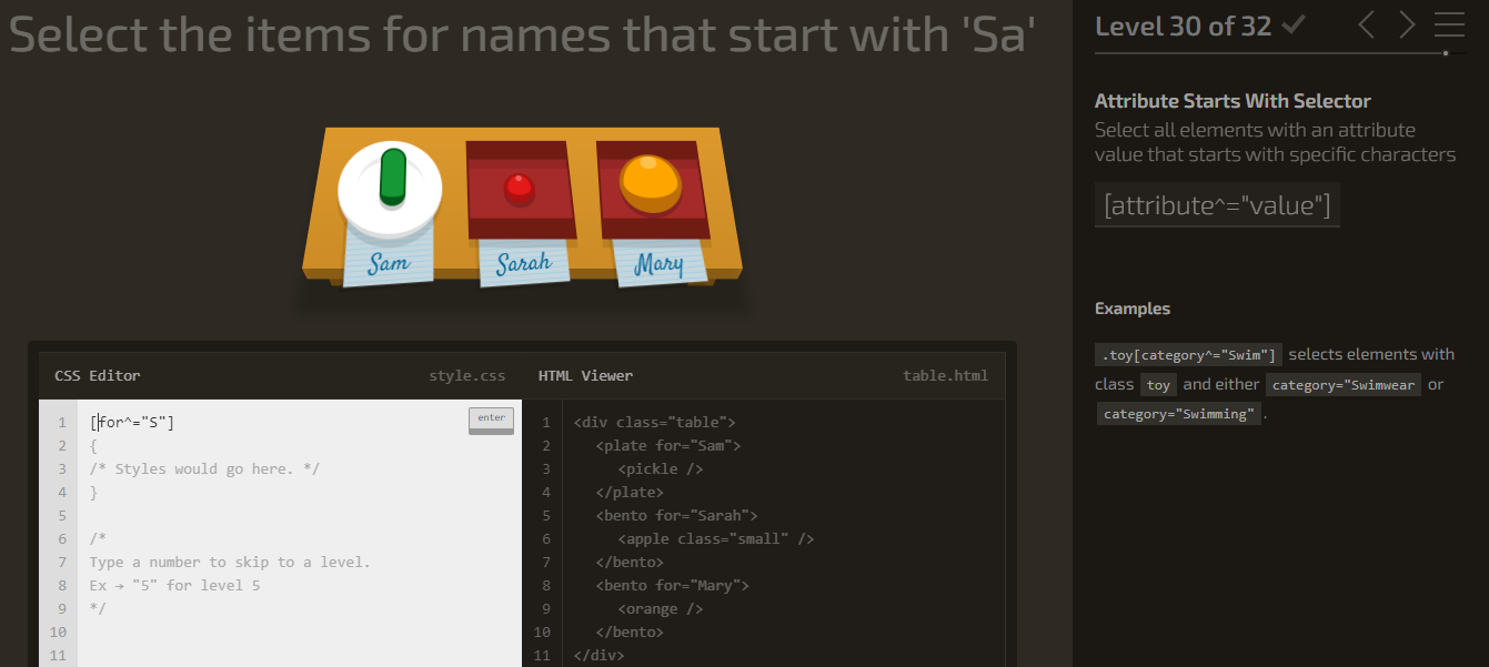 Nivel 21 al 32 de CSS Diner [Solución 2025] | KeepCoding