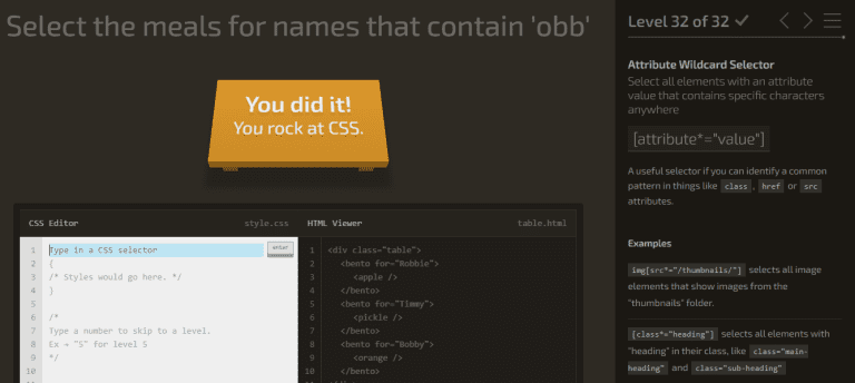Nivel 21 al 32 de CSS Diner [Solución 2026] | KeepCoding