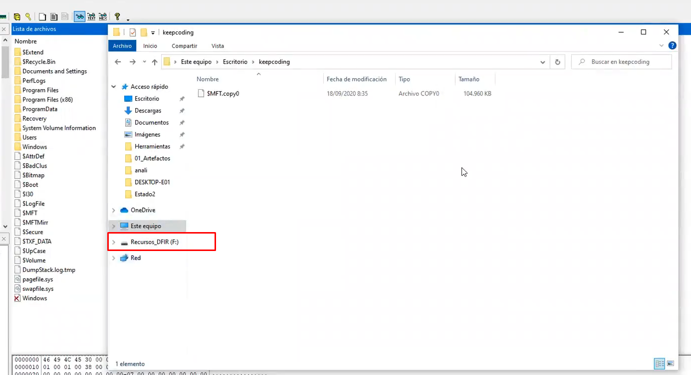 Montar una imagen con FTK Imager | KeepCoding Bootcamps