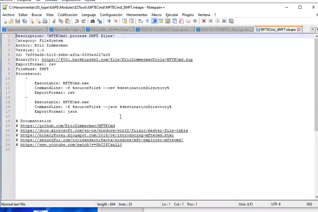 Usar módulos con Kape | KeepCoding Bootcamps