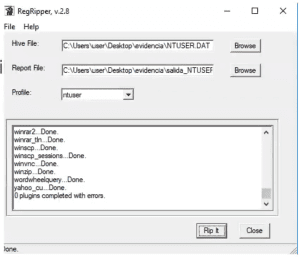 ¿Cómo funciona el RegRipper? | KeepCoding Bootcamps