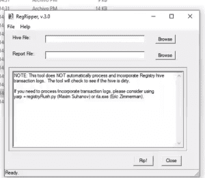 ¿Cómo funciona el RegRipper? | KeepCoding Bootcamps
