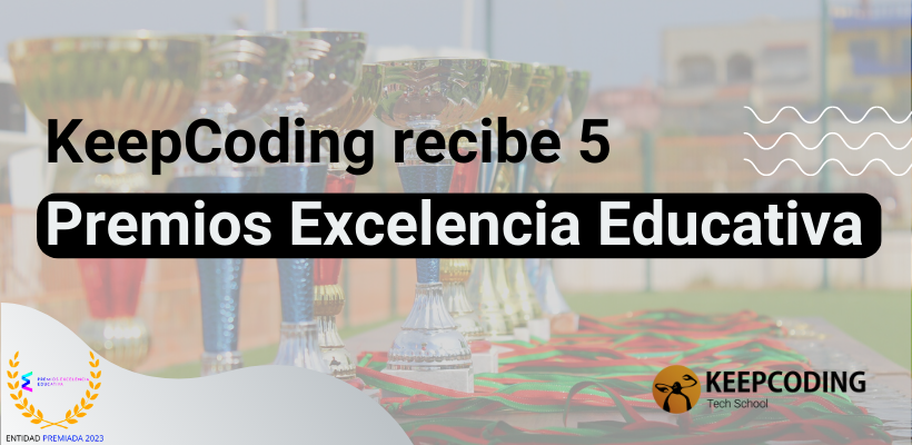 KeepCoding recibe 5 Premios Excelencia Educativa