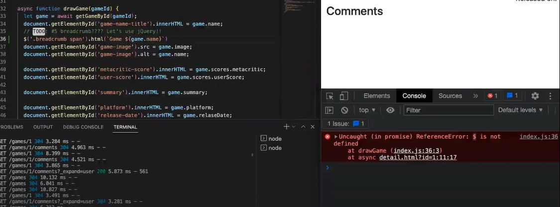 Breadcrumbs con jQuery: Haz este ejercicio práctico