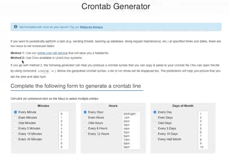 Configuración de un cron con crontab | KeepCoding Bootcamps