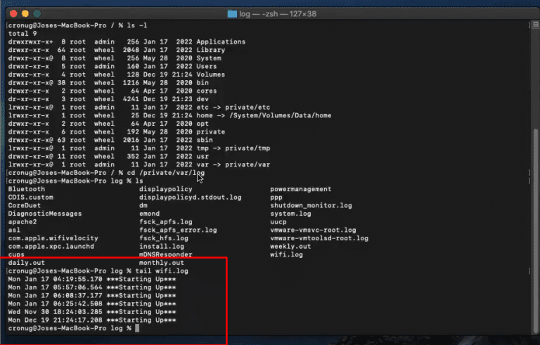 Localización de Logs en Apple | KeepCoding Bootcamps