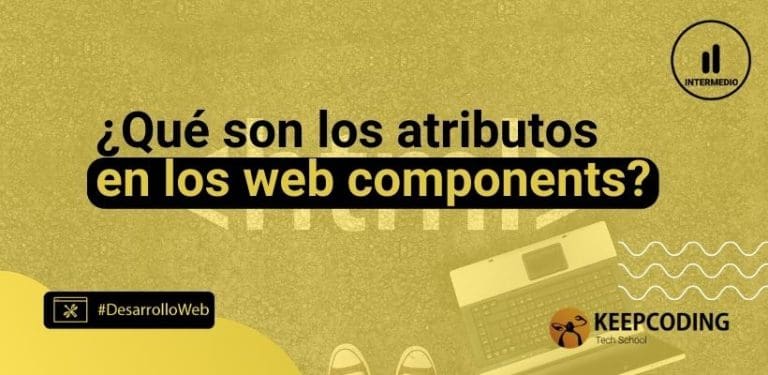 ¿Qué son los atributos en los web components?