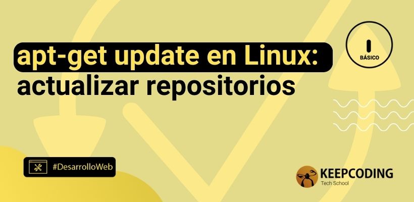 apt-get update en Linux para actualizar repositorios