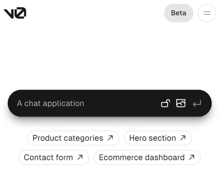 v0.dev: conoce la tecnologia IA que apunta al desarrollo web