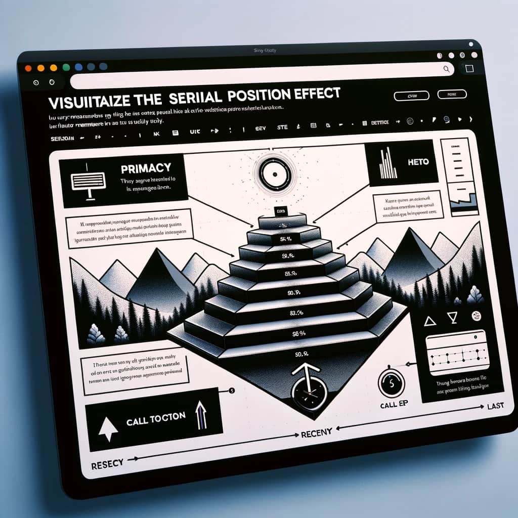 ¿Qué es el efecto de posición serial en UX?