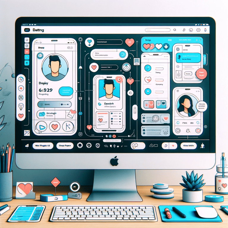 Diseño de interfaces para aplicaciones de citas en Figma