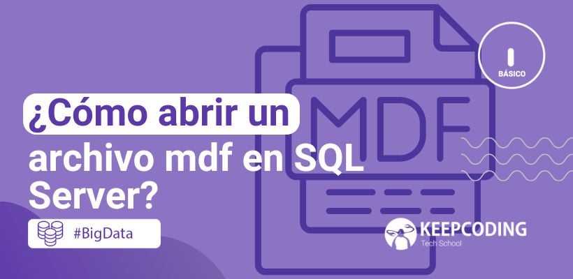 Cómo abrir un archivo mdf en SQL Server paso a paso [2025]