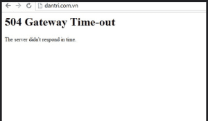 504 gateway time-out: por qué ocurre y cómo solucionarlo