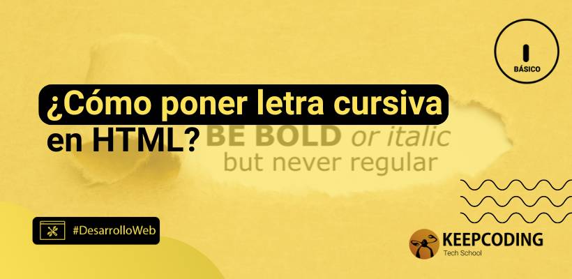 Letra cursiva en HTML: 2 formas de usarla en tus diseños