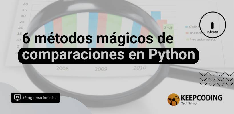 Comparaciones en Python: 6 métodos mágicos [2025]