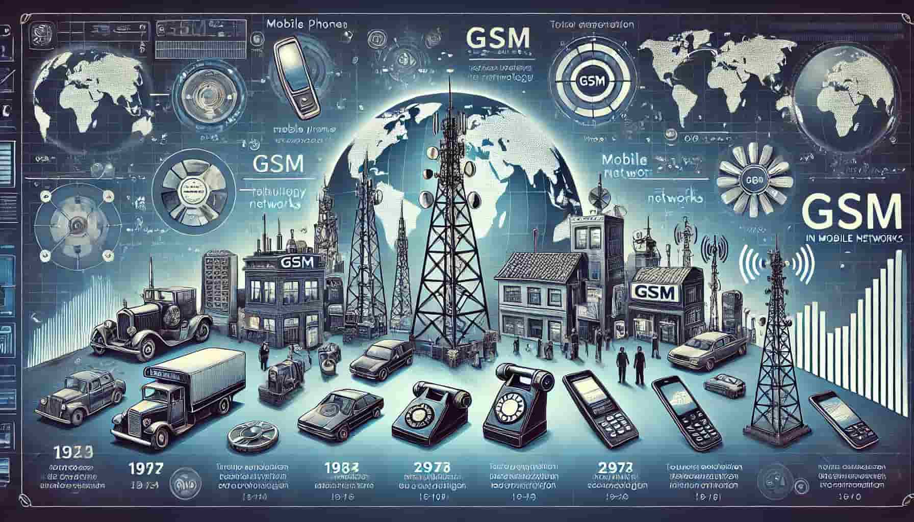 Red GSM: qué es y cuál ha sido su importancia en el tiempo