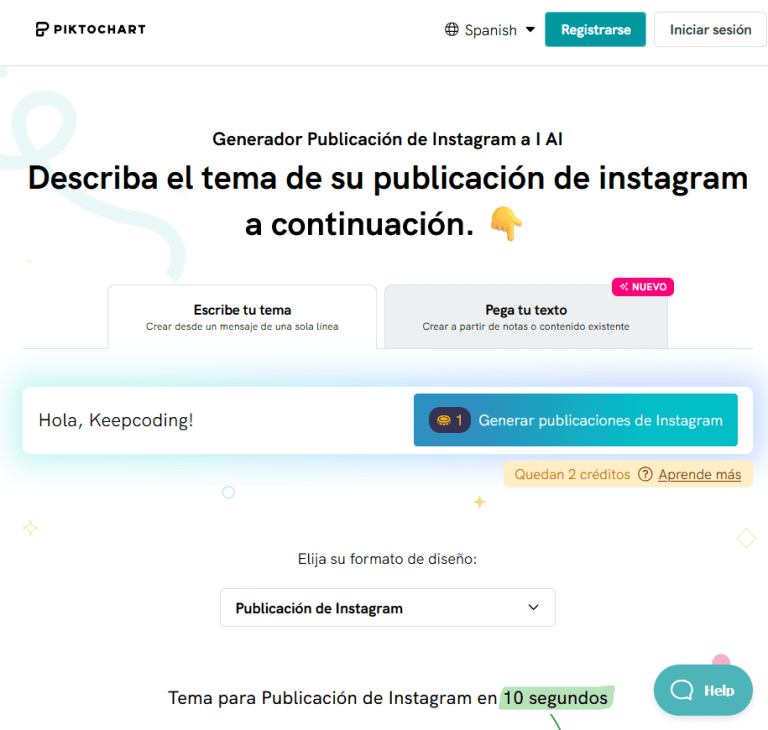 IA para crear posts de Instagram gratis: conoce el top 5