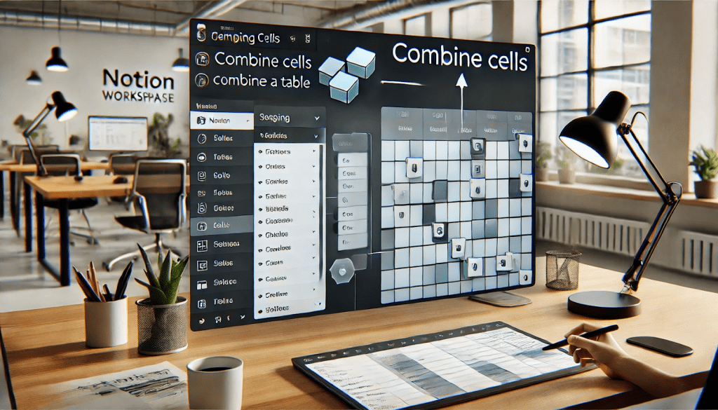 Combinar celdas en Notion [Guía paso a paso 2025]