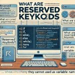 Palabras reservadas en programación: definición y cuáles hay