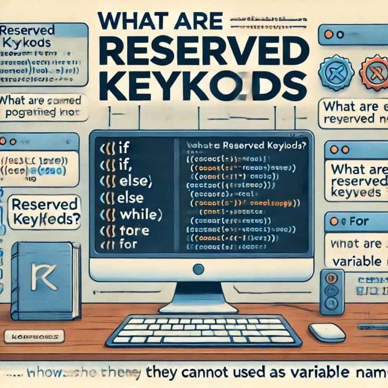 Palabras reservadas en programación: definición y cuáles hay