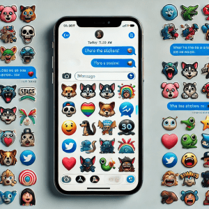 ¿Dónde se guardan los stickers en iPhone?