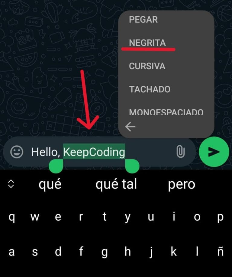 ¿Cómo poner negrita en WhatsApp? Sigue estos pasos