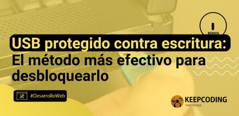 USB protegido contra escritura: Desbloquéalo fácilmente