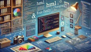 Cómo cambiar el tipo de letra en HTML