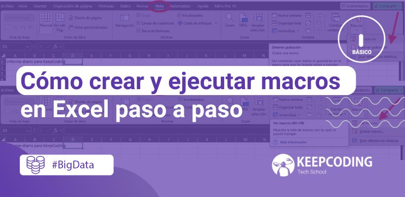 Macros en Excel: Aprende a crearlos y a ejecutarlos