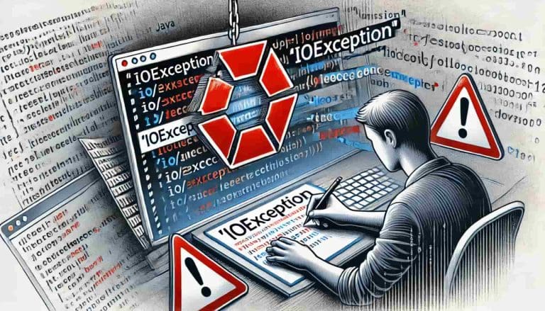 IOException en Java: Aprende a manejar esta excepción