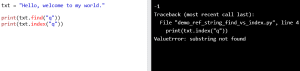str.find() en Python: Encuentra el texto que estás buscando
