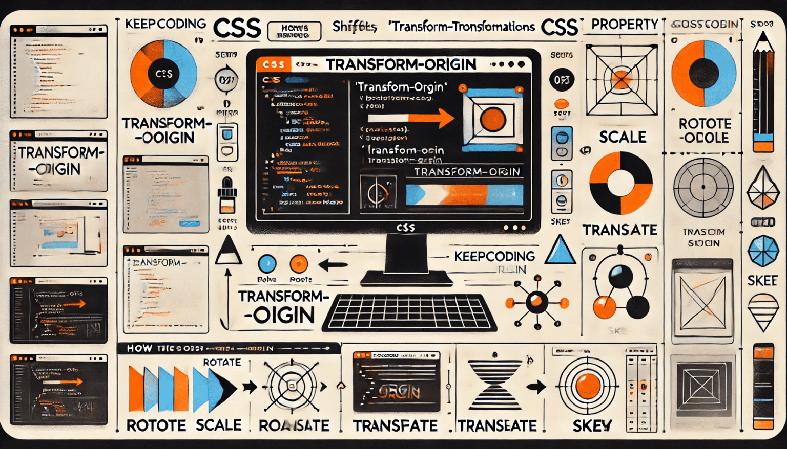 Guía de transform origin en CSS: Qué es y para qué sirve