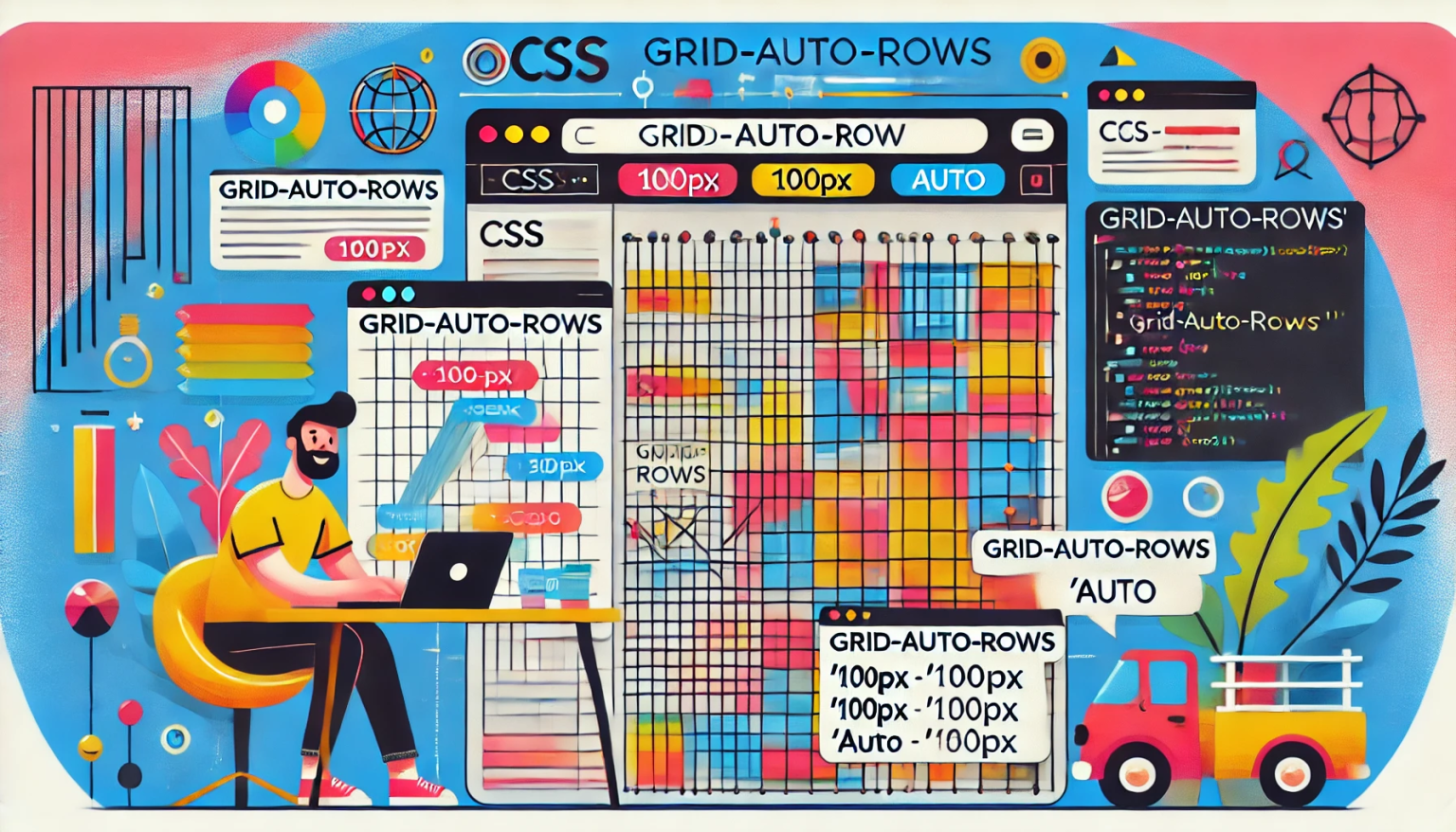 Grid-auto-rows en CSS: Qué es y para qué sirve [2025]
