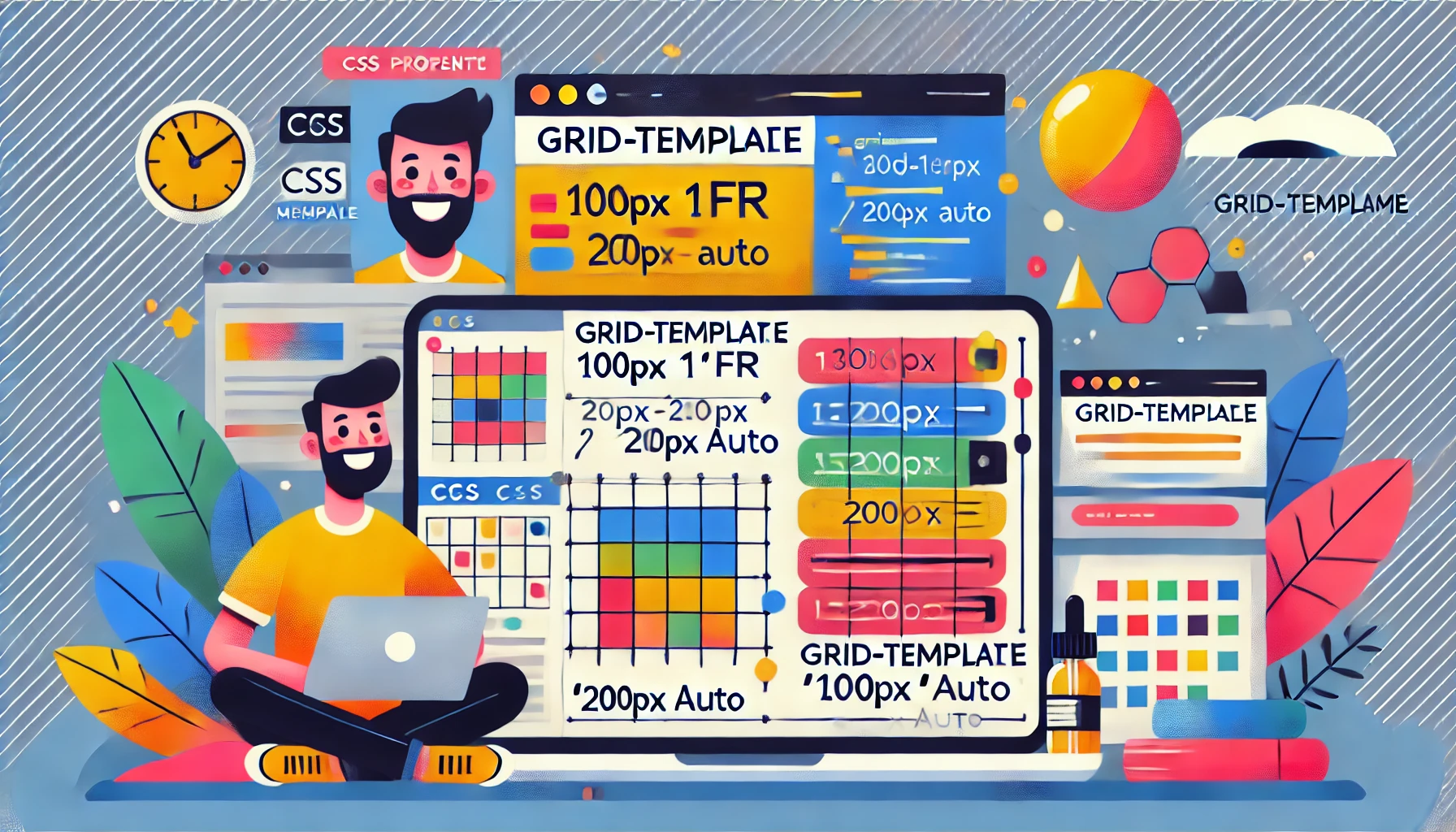 Grid-template en CSS: Qué es y para qué sirve [2025]