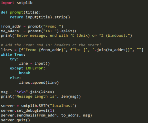 import smtplib en Python: aprende todo sobre su uso