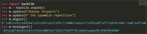 Import hashlib: ¿cómo usar hashes criptográficos en python?