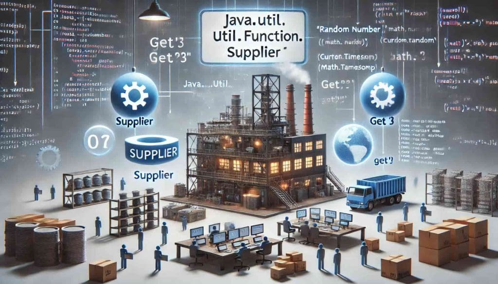 Java.util.function.Supplier: Descubre cómo se usa