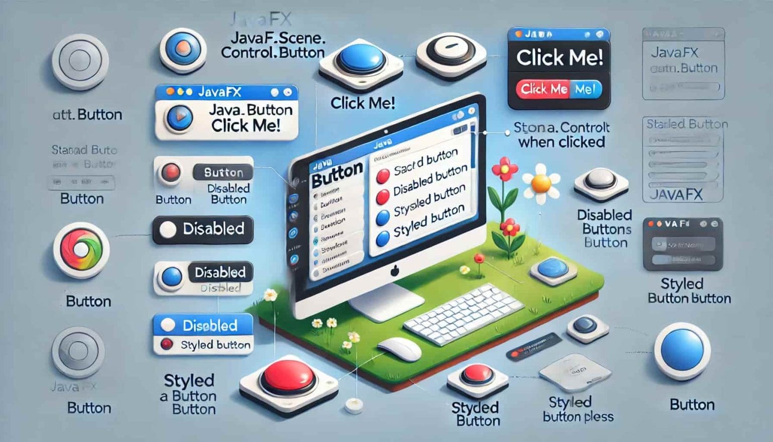 Javafx.scene.control.Button: Cómo crearlo y personalizarlo